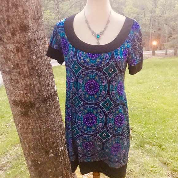 Cato | Dresses | Cato Mandala Print Dress S Free Ship | Poshmark